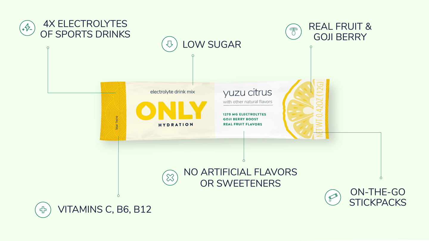 ONLY Hydration - Premium Electrolyte Powders