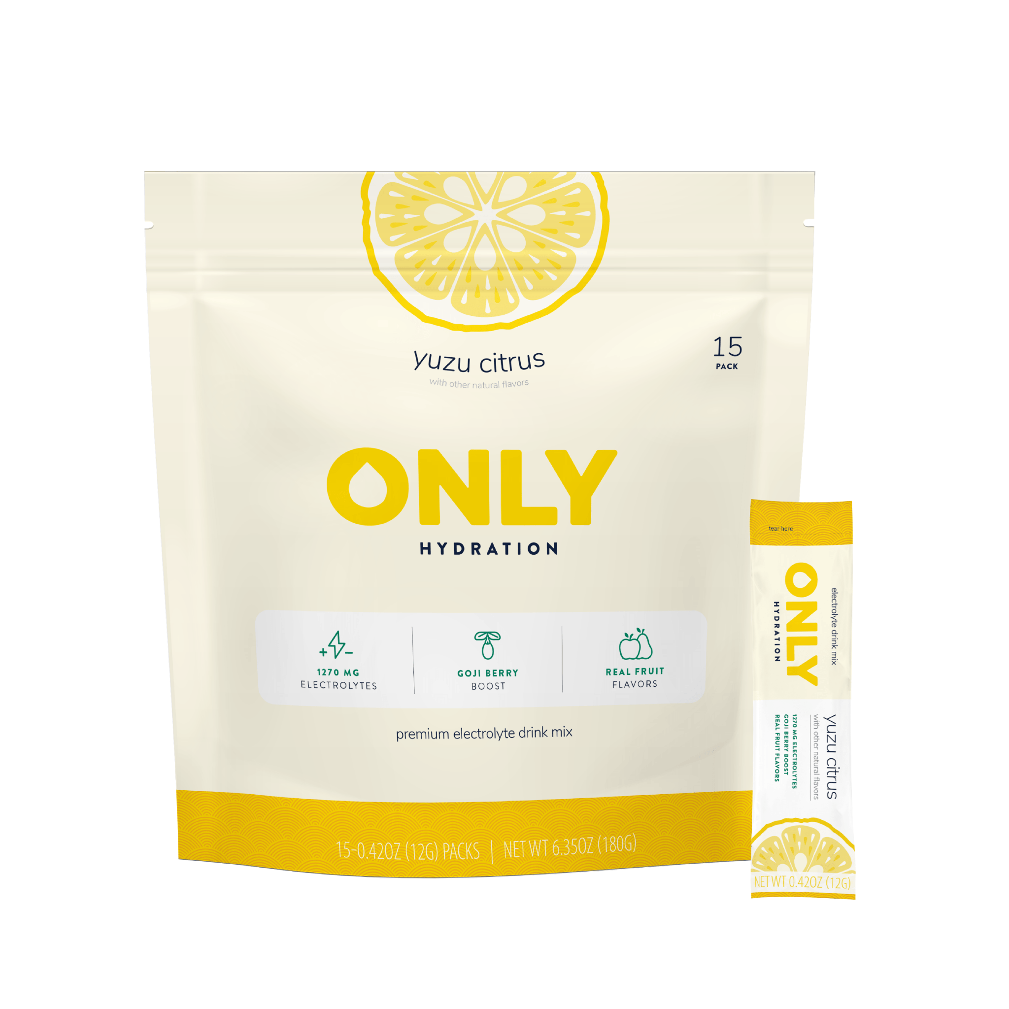 Yuzu Citrus Electrolyte Powder – ONLY Hydration